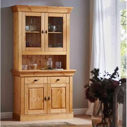 Pharao24.de Esszimmer Buffet aus Kiefer teilmassiv Landhausstil 108x198x45 cm Pharao24
