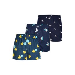 Happy Shorts Herren Boxer Motiv Mix Boxershorts, Unterhose, Boxerbriefs