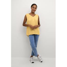 Kaffe Top Regular fit Ochre yellow