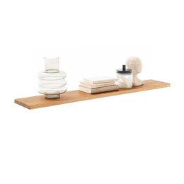 Pharao24.de Wandregal aus Wildeiche Massivholz modernem Design
