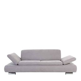 Pharao24.de Sofa mit Fu&szlig;gestell aus Metall 221 cm breit