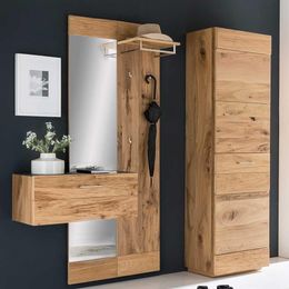 Pharao24.de Garderobenset mit Balkeneiche furniert kaufen (f&uuml;nfteilig)
