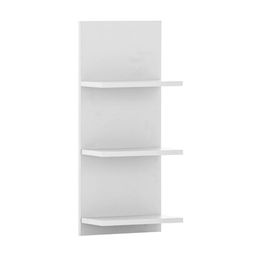 Pharao24.de H&auml;ngeregal Wandboard in Wei&szlig; matt 30 cm breit