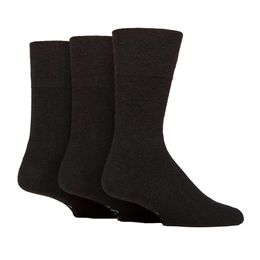 3er-Pack Herren Wollsocken Warm Gepolsterte Wandersocken