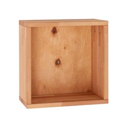 Pharao24.de Holz Regalw&uuml;rfel aus Kernbuche Massivholz 20 cm oder 35 cm tief