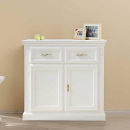 Pharao24.de Kommode Sideboard im klassischen Stil abschlie&szlig;bar