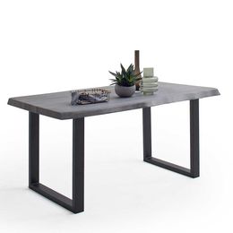 Pharao24.de Esstisch Holztisch in modernem Design im Industry und Loft Stil