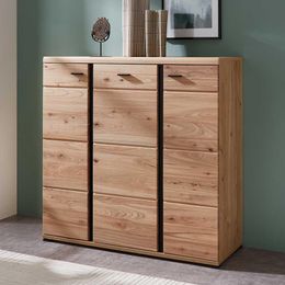Pharao24.de Esszimmer Highboard in Wildeichefarben Eschefarben