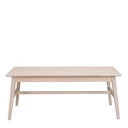 Pharao24.de Massivholztisch in Eiche White Wash 130 cm breit
