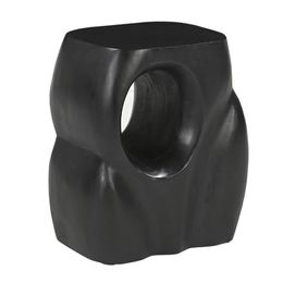 Pharao24.de Beistelltisch Designer Tisch in Schwarz und modernem Design