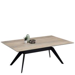 Pharao24.de Couchtisch mit Keramikplatte in modernem Design 40 cm hoch