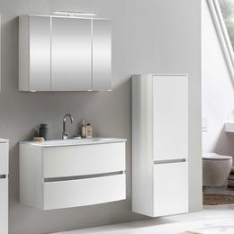 Pharao24.de Bad Komplettset in Wei&szlig; Made in Germany (dreiteilig)
