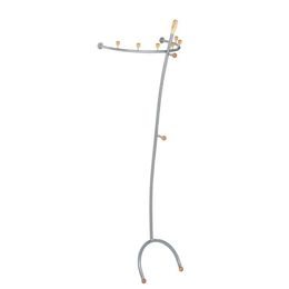 Pharao24.de Wandgarderobe aus Stahl Haken