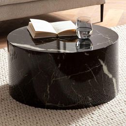 Pharao24.de Designercouchtisch Couchtisch in Marmor Optik Hochglanz
