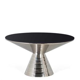 Pharao24.de Designertisch Couchtisch aus Metall in runder Form