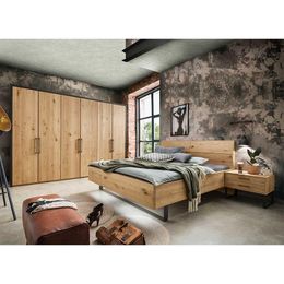 Pharao24.de Made in Germany Schlafzimmer im Industry und Loft Stil 4-teilig (vierteilig)