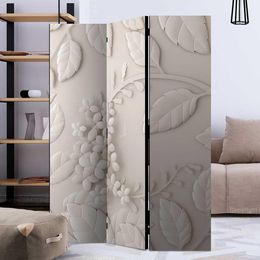Pharao24.de Umkleide Wand klappbar Blumen Motiv