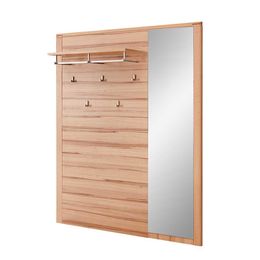 Pharao24.de Garderobe mit Spiegel und mit Hutablage Kleiderhaken