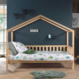 Pharao24.de Kinderbett aus Kiefer Massivholz Haus