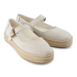 Toms Shoes TOMS Carolina Mary Jane Nylon Damen Espadrilles aus Naturmaterialien