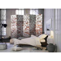 Pharao24.de Spanische Wand mit Mauer Motiv Loft Style