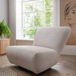 Pharao24.de Sessel Wohnzimmersessel drehbar im Skandi Design