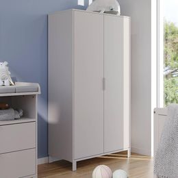 Pharao24.de Kinderkleiderschrank Kinderschrank mit Dreht&uuml;ren 180 cm hoch