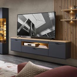 Pharao24.de Fernsehm&ouml;bel Fernseh Unterschrank mit einer Schublade und T&uuml;ren