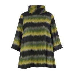 Emilia Lay - Bluse mit 3/4-Trompeten-Arm, mehrfarbig, Gr. 46 / L