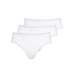 Hipster Mey "2000", Damen, Gr. 40, wei&szlig;, Feinripp, Obermaterial: 100% Baumwolle, unifarben, normal, Unterhosen, ohne auftragende Seitenn&auml;hte
