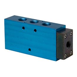 Riegler 5/2-Wegeventil, einseitig pneumatisch, monostabil, G 1/2, DN 15 (517.623)