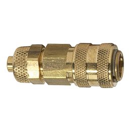 Riegler Schnellverschlusskupplung NW 5 &raquo;connect line&laquo; MS blank, Schl. 6x4 (243.27-E)