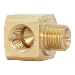 Riegler L-Einschraubverteiler, G 1/8, SW 17, Messing (14.0951)