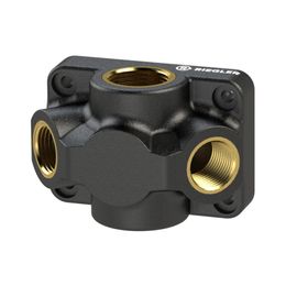 Riegler Endverteiler, Eingang G 1/2, Anschluss 2 x G 1/2 (EVD12-2)