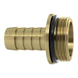 Riegler 1/3 Schlauchverschr. G3/4x19, mit NBR O-Ring, mit Bund, MS blank (SV3419MS13O)
