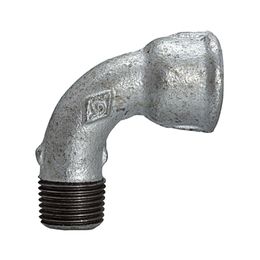 Riegler Bogen 1a, kurz, 90 &deg;, IG/AG, Rp/R 1 1/2, schwarzer Temperguss (TFB 1A-112)