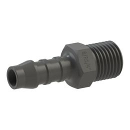 Riegler Gerader Einschraubstutzen, R 1/4 a., f&uuml;r Schlauch LW 8 mm, PA 6 (31.133)