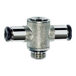Riegler T-Steckverschraubung &raquo;click-clock&laquo;, drehbar, G 1/8 a., Schl-&Oslash; 5 (758.018-5 M)