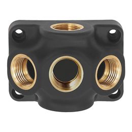 Riegler Durchgangsverteiler, Ein-/Ausgang G 1/2, Anschluss 3 x G 1/2 (DVD12-3)