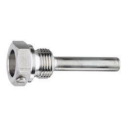 Riegler Schutzrohr zum Einschrauben G 1/2, L1 = 100 mm, CrNi-Stahl 1.4571 (SR 12)