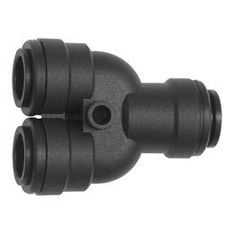 Riegler Y-Verbinder POM, f&uuml;r Schlauch-Au&szlig;en-&Atilde;&tilde; 4 mm (89.004)