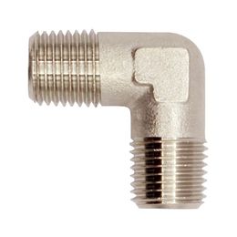Riegler Winkelst&uuml;ck, au&szlig;en/au&szlig;en, R 1, SW 30, Messing vernickelt (N 253.05)