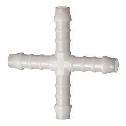 Riegler Kreuzverbindungsstutzen, f&uuml;r Schlauch LW 12 mm, POM (37.115)