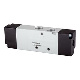 Riegler 5/3-Wegeventil, pneumatisch, &raquo;4A&laquo;, Mitte entl&uuml;ftet, G 1/2 (516.7006)