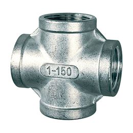 Riegler Kreuzverteiler, 4 x innen, Rp 1/8, Edelstahl 1.4408 (253.61-ES)