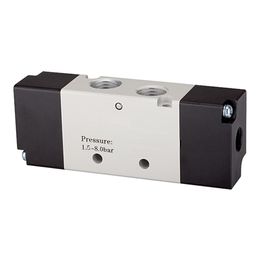 Riegler 5/2-Wegeventil, pneumatisch, &raquo;4A &laquo;, bistabil, G 1/4, 1300l/min (5165004)