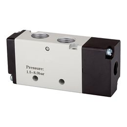 Riegler 5/2-Wegeventil, pneumatisch, &raquo;4A&laquo;, monostabil, G 1/4, 1300l/min (5164004)