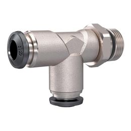 Riegler T-Steckverschraubung &raquo;universal short&laquo; L-Form, drhb. 1/2, Schl.8 (TSL128MSVUNI)