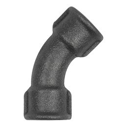 Riegler Bogen 41, 45&deg;, Rp 1 1/4 i., Rp 1 1/4 i., Temperguss schwarz (TFB 41-114-S)