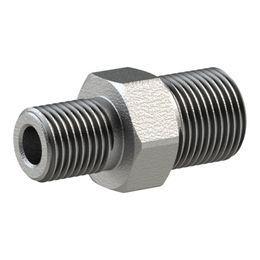Riegler Doppelgewindenippel 245 AG/AG R 2 1/2 R 1 1/2 Temperguss schwarz (TFD245-212112)